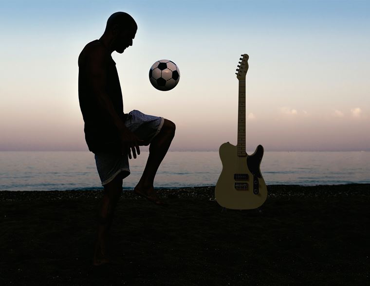 Footballers With Musical Talents | guitarguitar