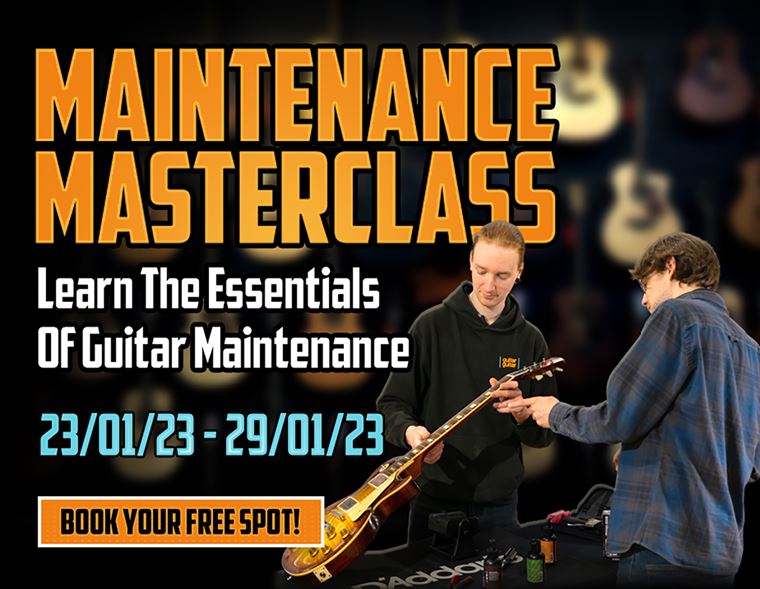 FREE Maintenance Masterclasses at guitarguitar - Book Now! | guitarguitar